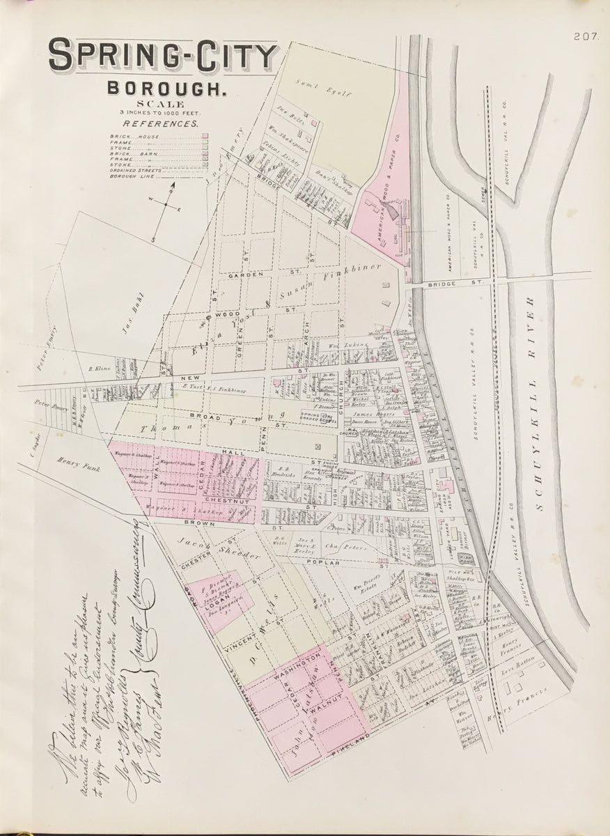 Breou, Forsey “Spring City Borough” – Philadelphia Print Shop