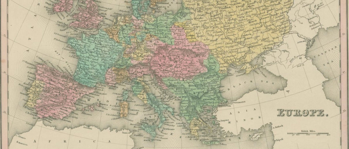 Maps of Europe – Page 5 – Philadelphia Print Shop