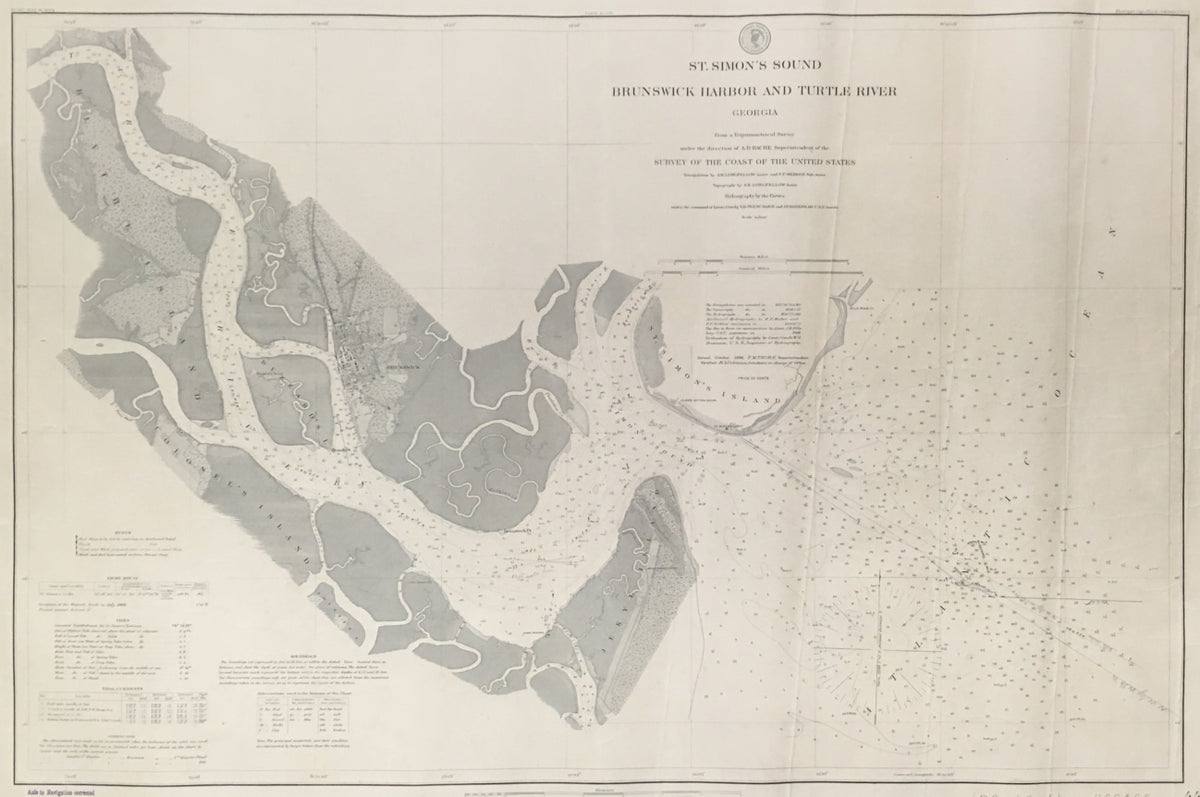 Sea Charts – Philadelphia Print Shop