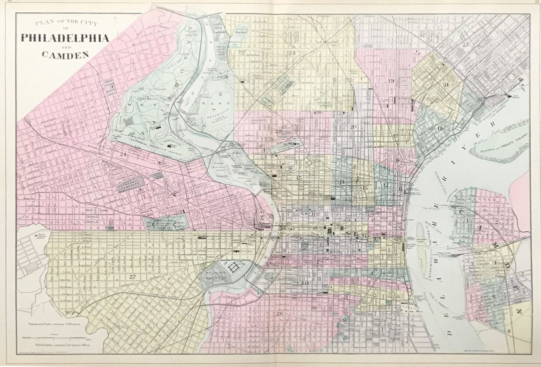 Philadelphia Maps – Philadelphia Print Shop