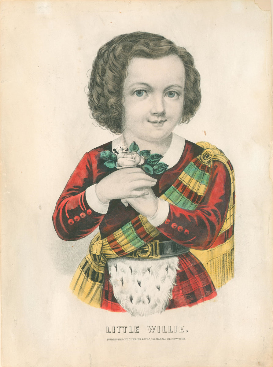 Currier and Ives “Little Willie” – Philadelphia Print Shop