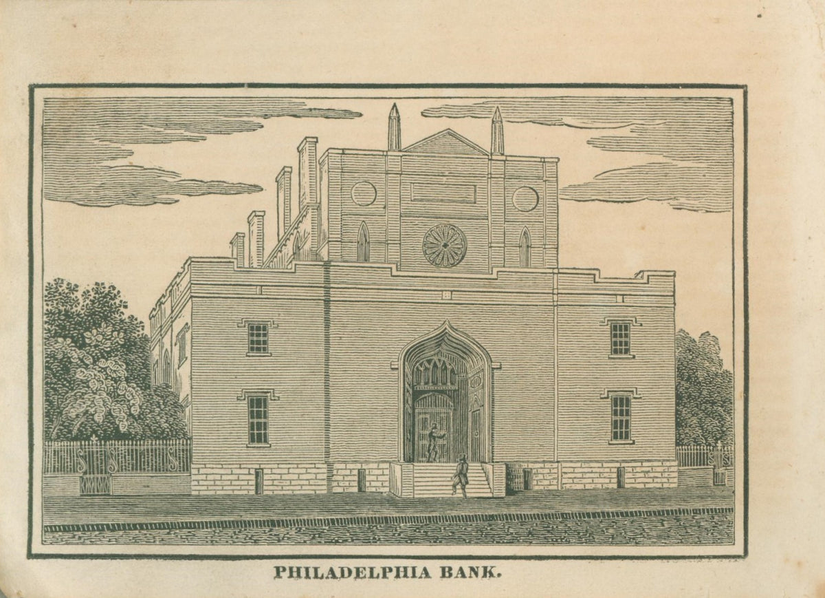 Unattributed “Philadelphia Bank” – Philadelphia Print Shop