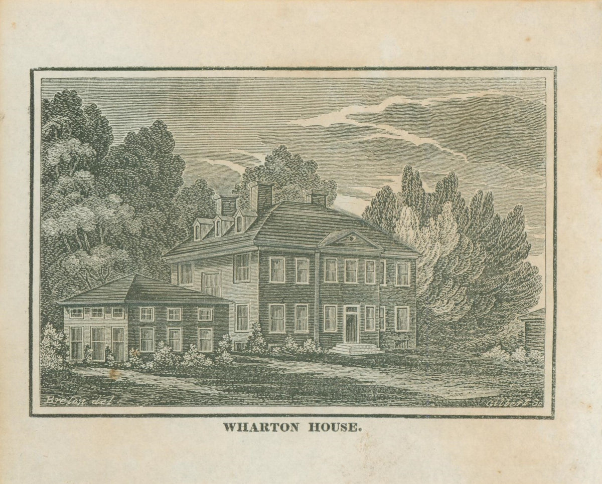 Breton, William “Wharton House” [Philadelphia] – Philadelphia Print Shop