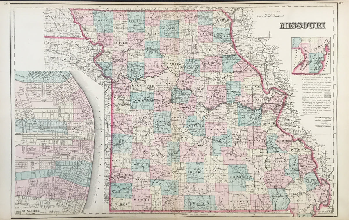 O.W. Gray "Missouri" – Philadelphia Print Shop