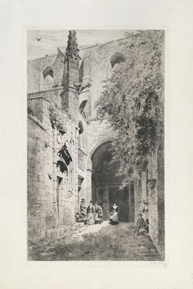 Haig, Axel "L’Eglise des Dominicains, Arles” – Philadelphia Print Shop