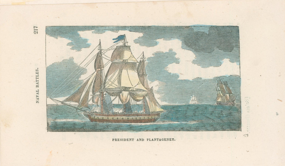 Unattributed “President and Plantagenet.” From Horace Kimball’s "Ameri ...