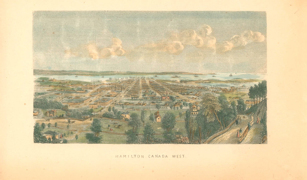 Whitefield, Edwin “Hamilton Canada West” [Ontario, Canada ...