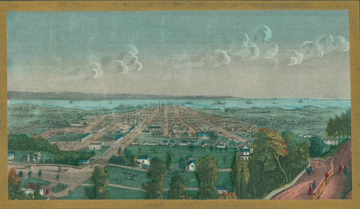 Whitefield, Edwin “Hamilton. Canada West” [Ontario, Canada ...