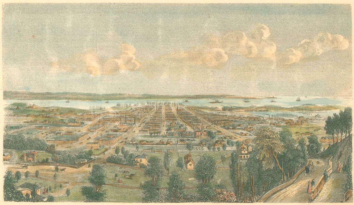 Whitefield, Edwin “Hamilton Canada West” [Ontario, Canada ...