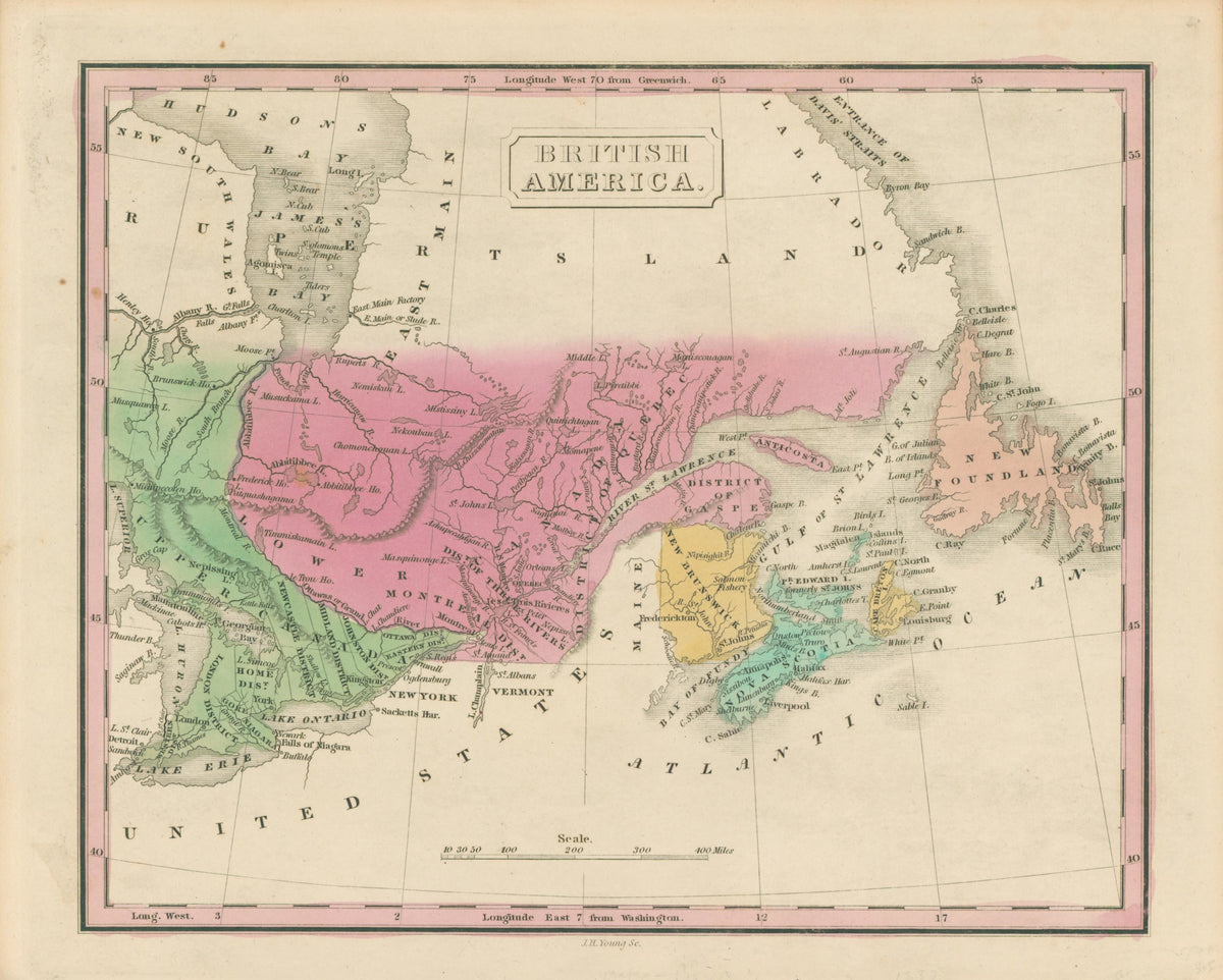 Malte-Brun, Conrad “British America” – Philadelphia Print Shop