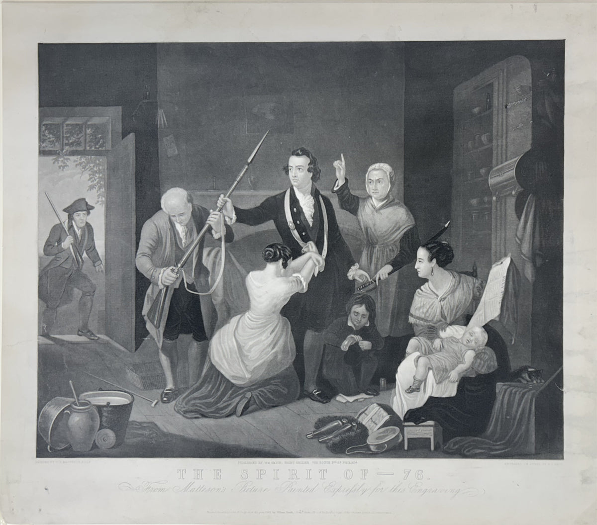 Matteson, Tompkins Harrison "The Spirit of - 76" – Philadelphia Print Shop
