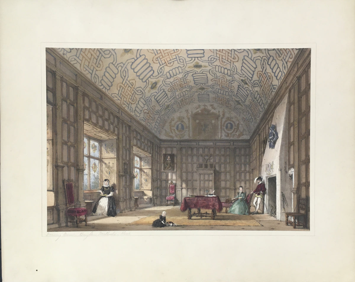 Nash, Joseph "Drawing Room.” [Boughton Malherbe, Kent] – Philadelphia ...