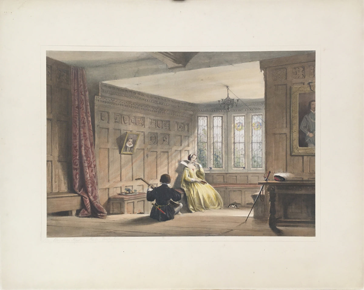 Nash, Joseph "Bay Window, Haddon Hall” [Derbyshire] – Philadelphia ...