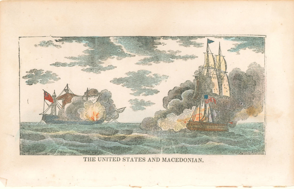 Unattributed “The United States Boarding the Macedonian" – Philadelphia ...