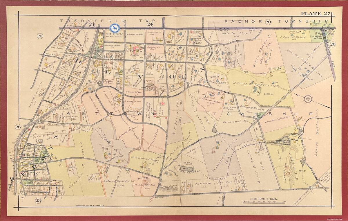 Mueller, A.H. [Devon] Plate 27. – Philadelphia Print Shop
