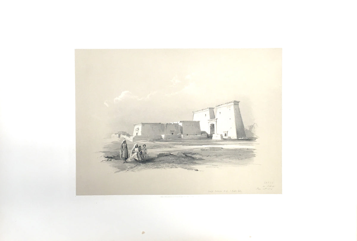 Roberts, David "DAKKE in Nubia" [Egypt] – Philadelphia Print Shop