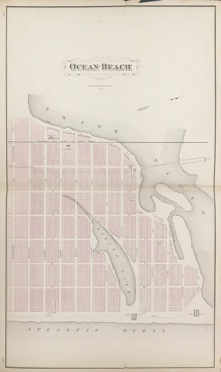 Woolman, H.C. "Ocean Beach” – Philadelphia Print Shop