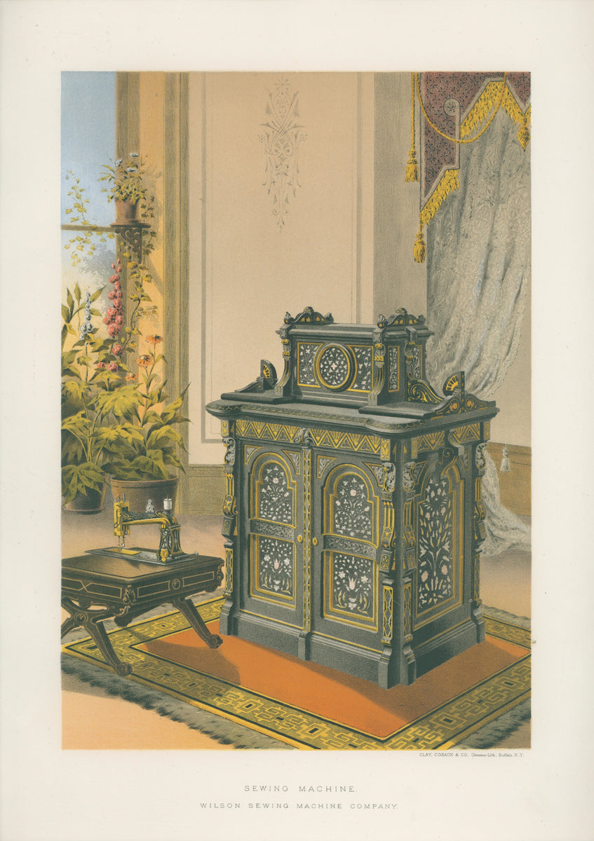 Unattributed “Sewing Machine. Wilson Sewing Machine Company ...