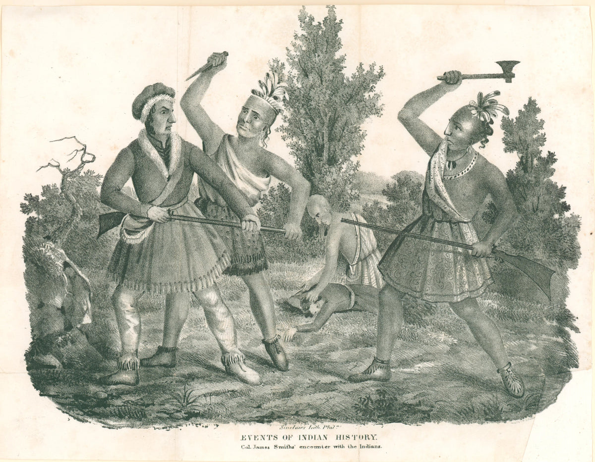 Unattributed. “Col. James Smith’s Encounter With The Indians.” [Bedfor ...