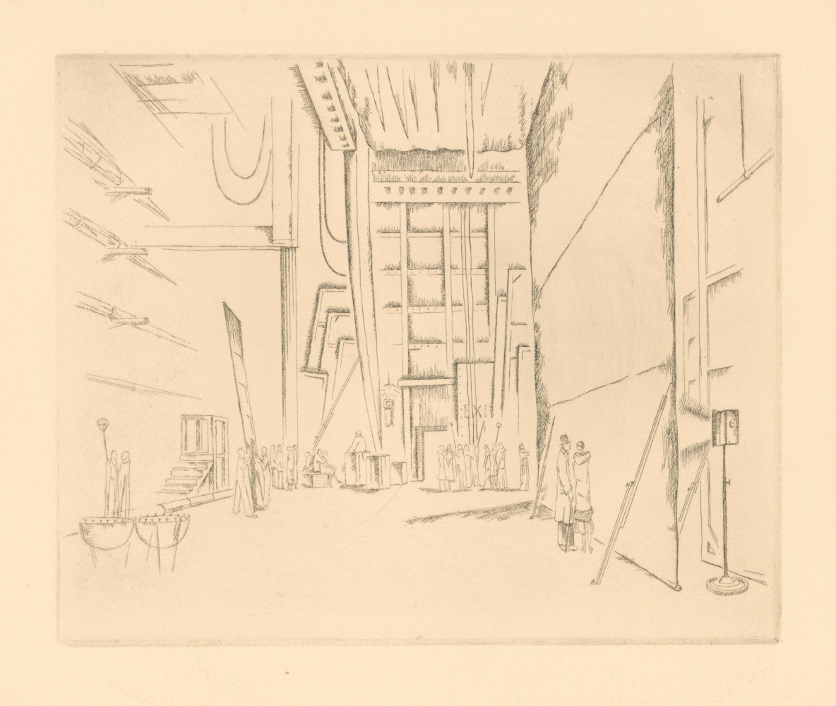 Pinto, Angelo “Between Acts” – Philadelphia Print Shop