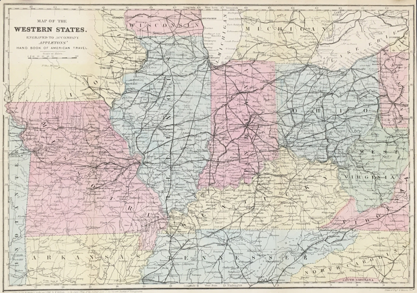 Western United States River Map A New Map Of The Western Rivers, Or,