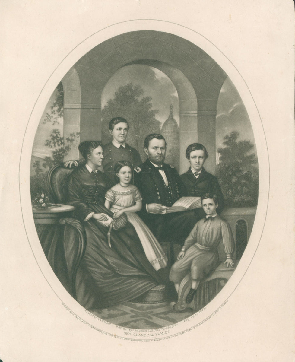 Bensell, E.B. “Gen. Grant and Family" – Philadelphia Print Shop