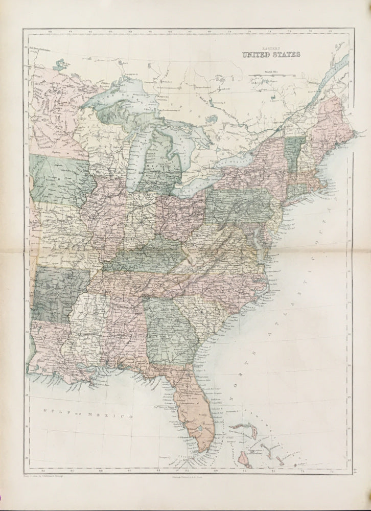 Unattributed “United States. Eastern” From "Black’s General Atlas ...