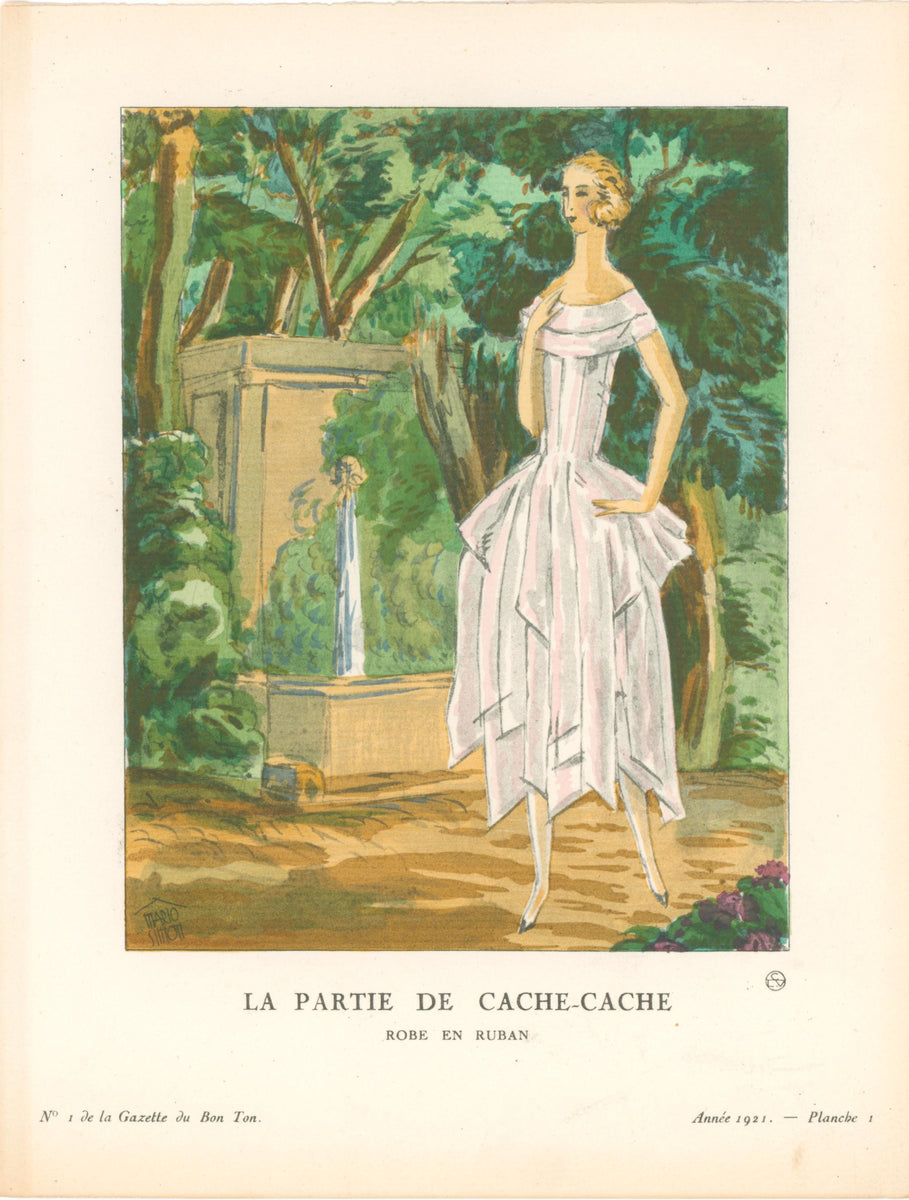 Bon Ton "La Partie de Cache-Cache" – Philadelphia Print Shop