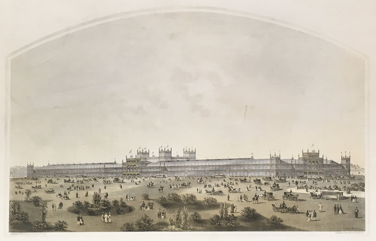 Aubrun, Louis "Main Building. International Exhibition, 1876. Fairmoun ...