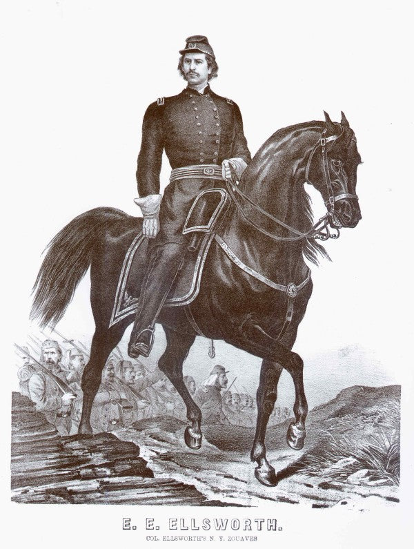 Ehrgott & Forbriger "E.E. Ellsworth. Col. Ellsworth’s N.Y. Zouaves ...