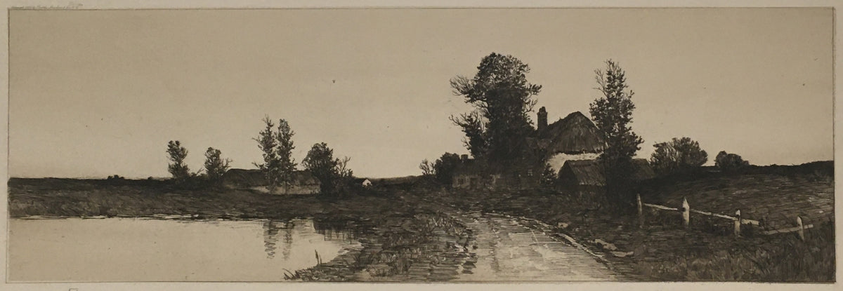 Field, Edward Loyal, attr. “Quiet Place” – Philadelphia Print Shop