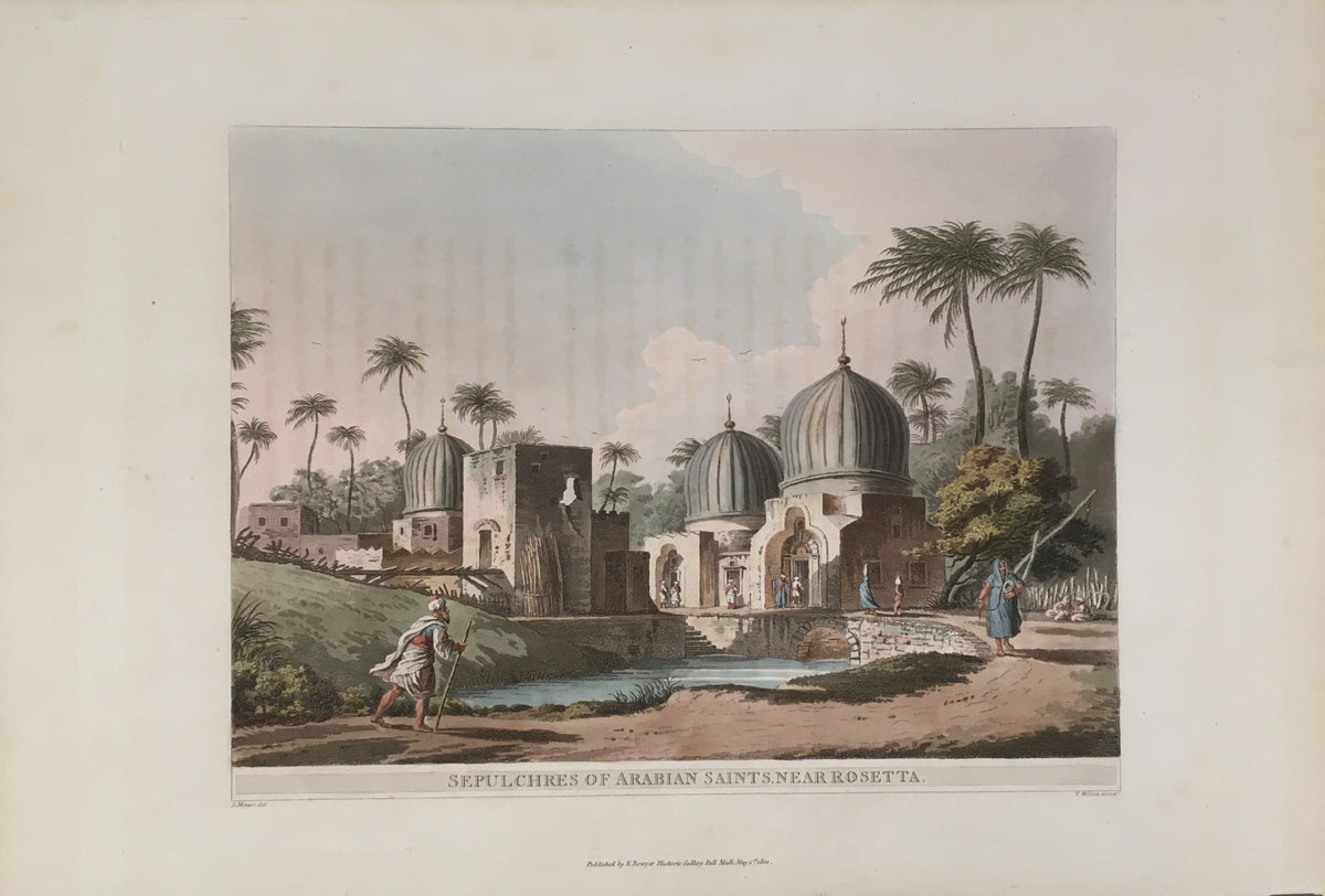 Mayer, Luigi "Sepulchres of Arabian Saints Near Rosetta" [Egypt ...