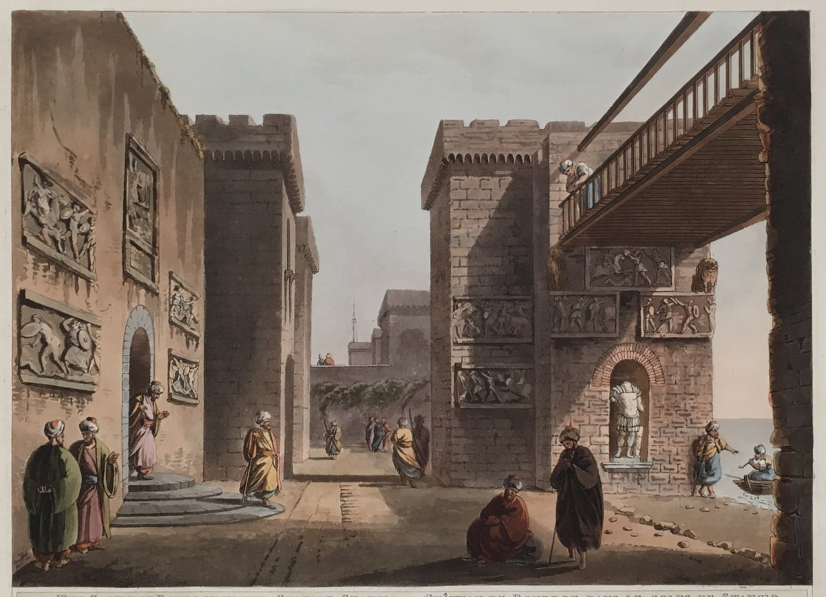 Mayer, Luigi "The Castle of Boudron in the Gulf of Stancio.” [Turkey ...