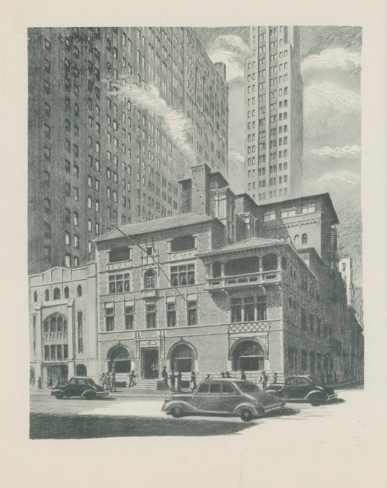 McIntire, Henry B. [The Art Club, 220 South Broad Street corner of Cha ...