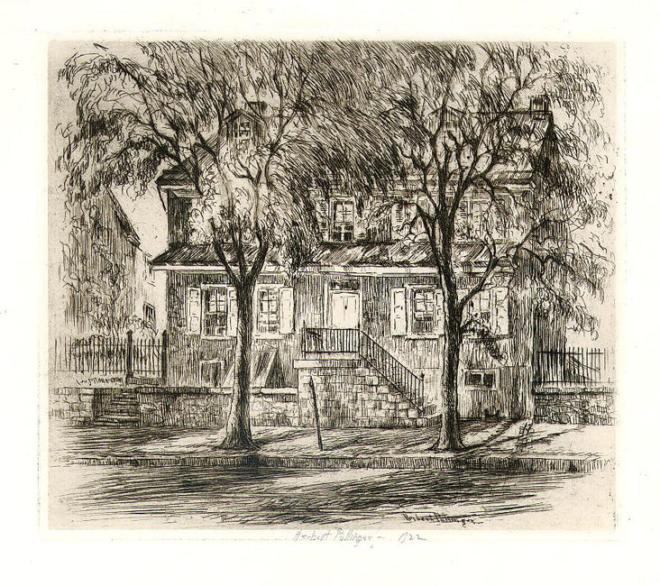 Pullinger, Herbert “Dirck Keyser House" – Philadelphia Print Shop