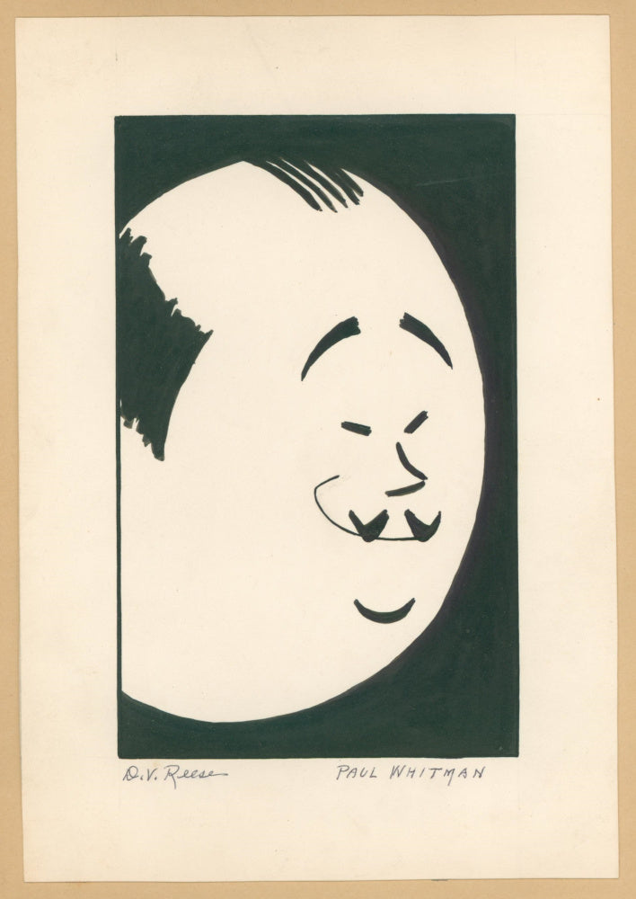 Reese, Dorothy V. "Paul Whitman.” [sic] [Whiteman] [band leader ...