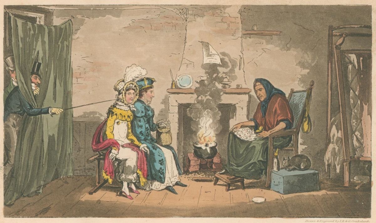 Cruikshank, George and Robert Isaac "Tom & Jerry catching Kate & Sue ...